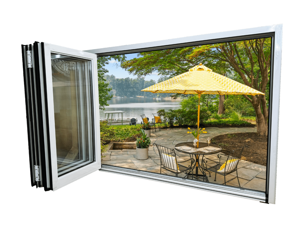 Bi-Fold Windows 6x4 with Thermal Break R2LI | Bifold Window | Accordion ...