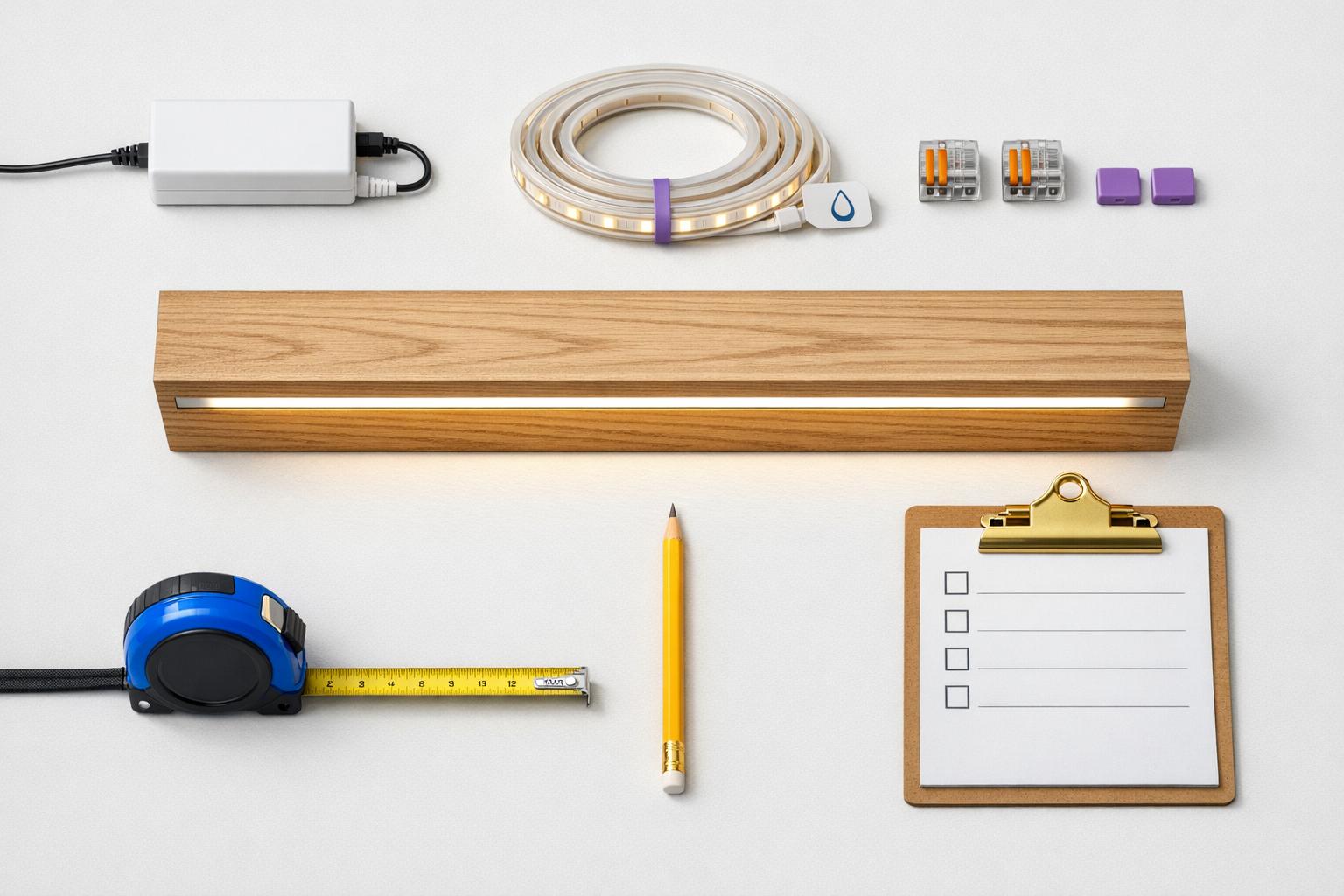 LED Shelf Lighting Installation Checklist